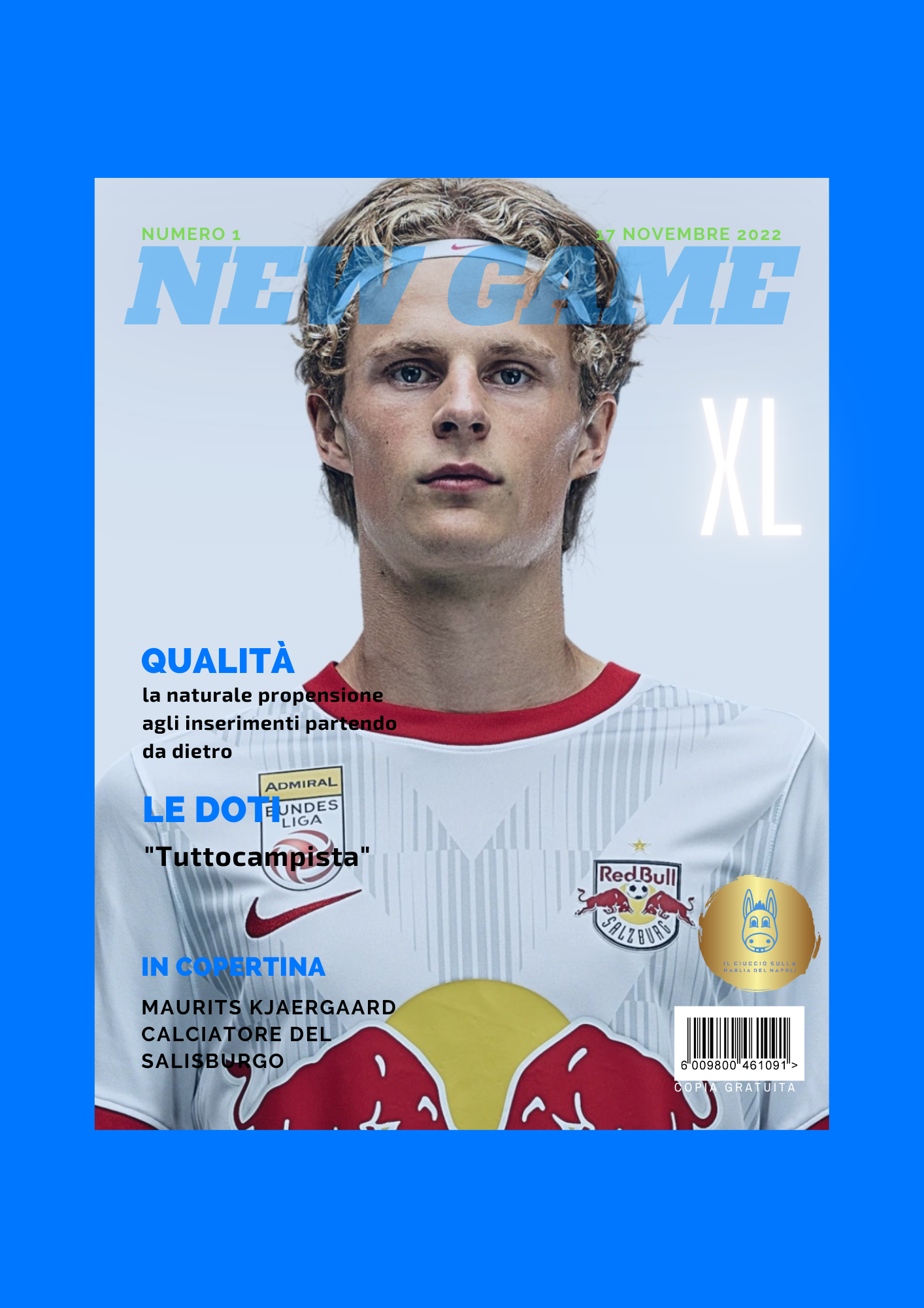 New Game XL numero 2 – Il Ciuccio sulla Maglia del Napoli